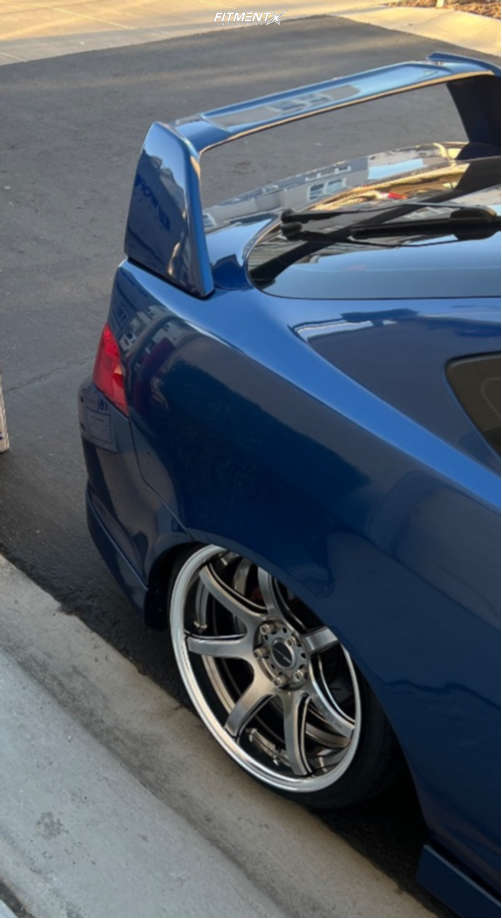 2002 Acura RSX Type-S with 18x9 Work Emotion T7R 2P and Nitto 215x35 on ...