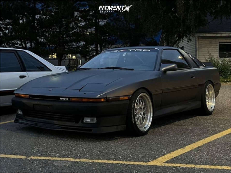 1987 Toyota Supra Turbo with 18x9.5 ESR Sr01 and Falken 235x40 on ...