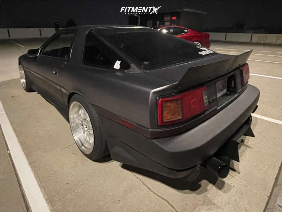 1987 Toyota Supra Turbo with 18x9.5 ESR Sr01 and Falken 235x40 on ...