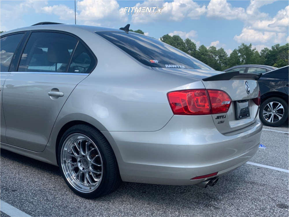 2014 Volkswagen Jetta TDI with 18x8.5 F1R F21 and Toyo Tires 225x30 on ...