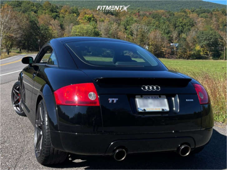2002 Audi TT Base with 18x9 Kansei Astro and Michelin 245x35 on Stock ...