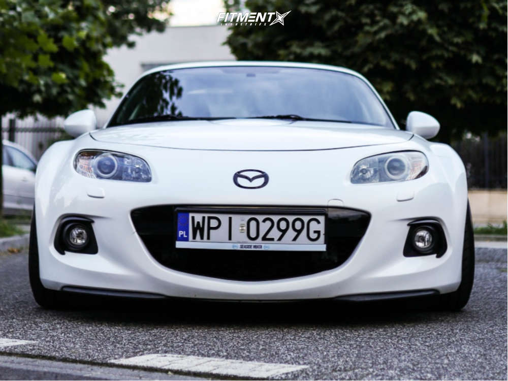 2011 Mazda MX-5 Miata Sport with 17x9 Work Emotion CR Kiwami and ...
