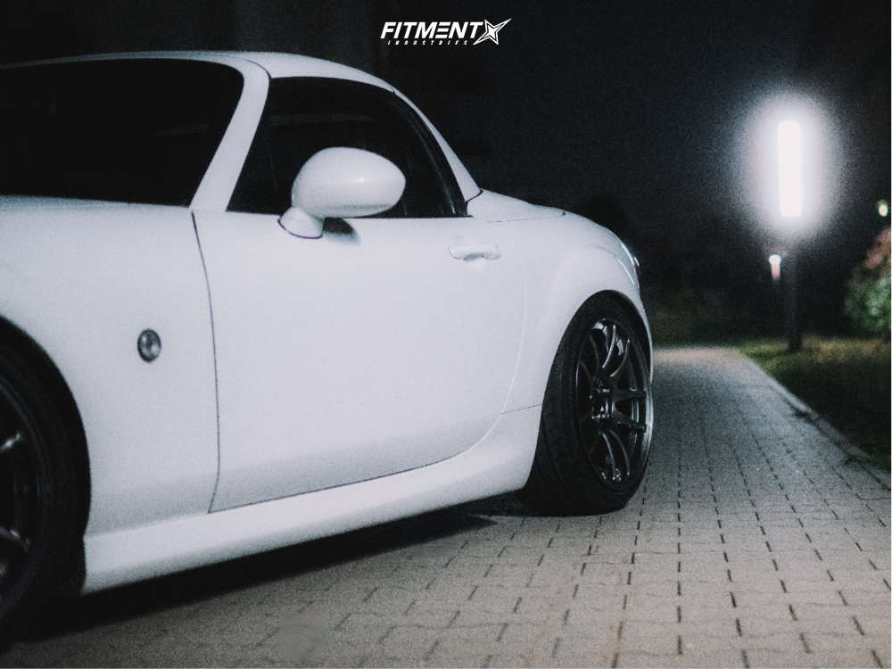 2011 Mazda MX-5 Miata Sport with 17x9 Work Emotion CR Kiwami and ...