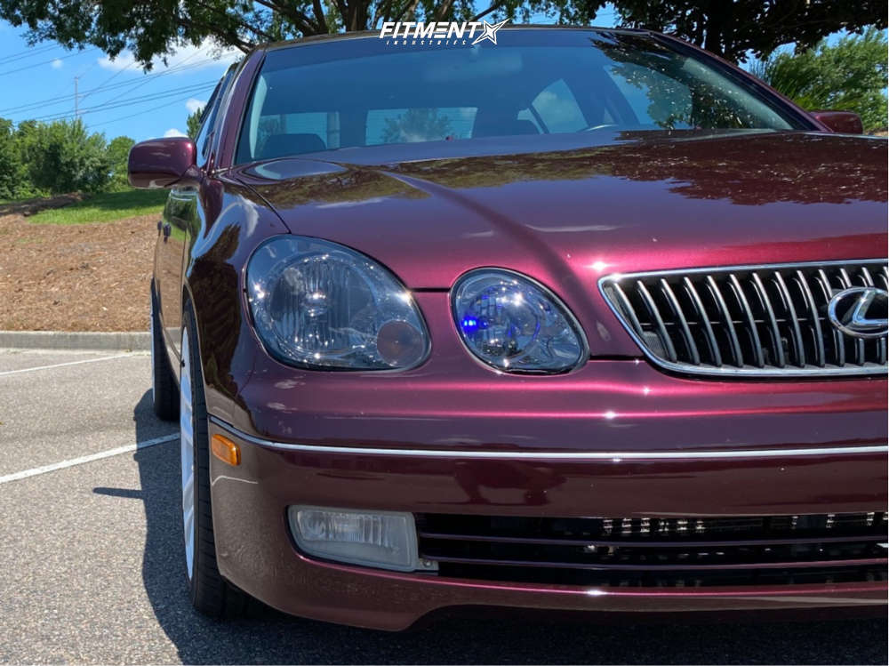 2001 Lexus GS300 Base with 19x8.5 ESR Cs8 and General 245x40 on ...