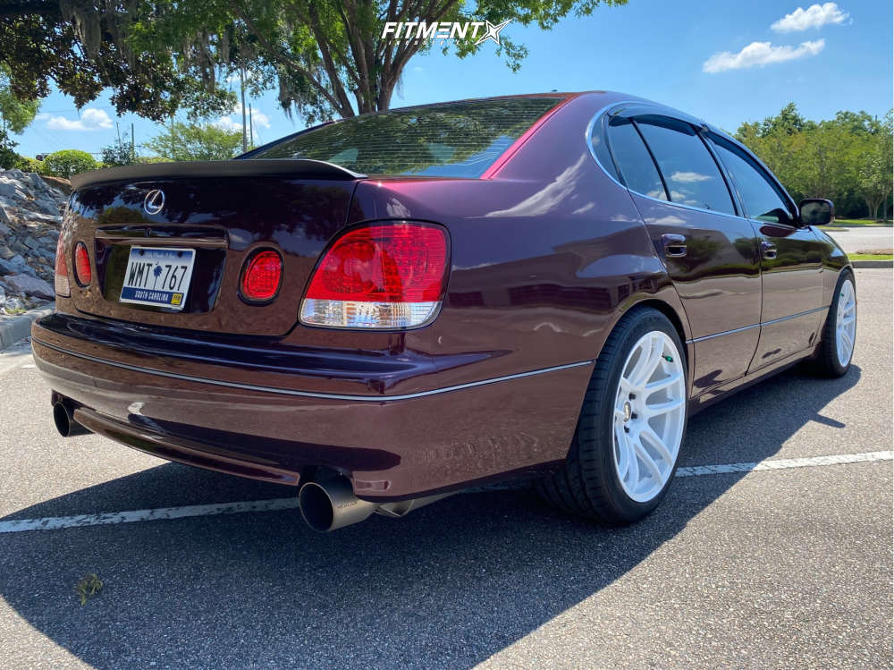 2001 Lexus GS300 Base with 19x8.5 ESR Cs8 and General 245x40 on ...