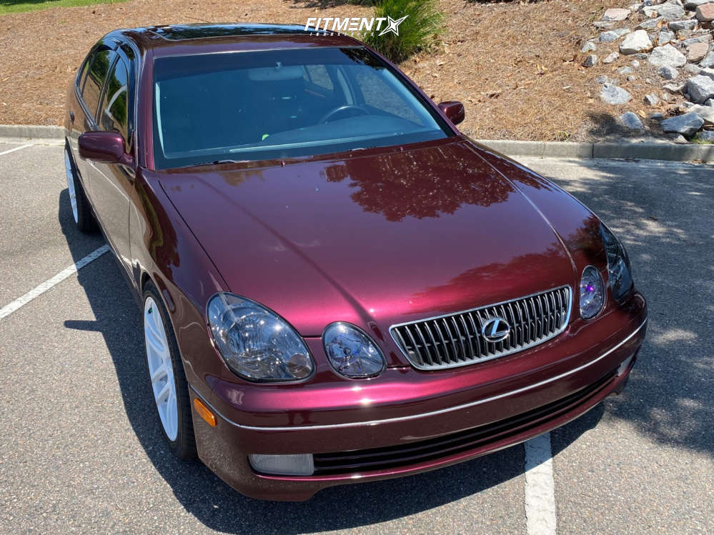 2001 Lexus GS300 Base with 19x8.5 ESR Cs8 and General 245x40 on ...