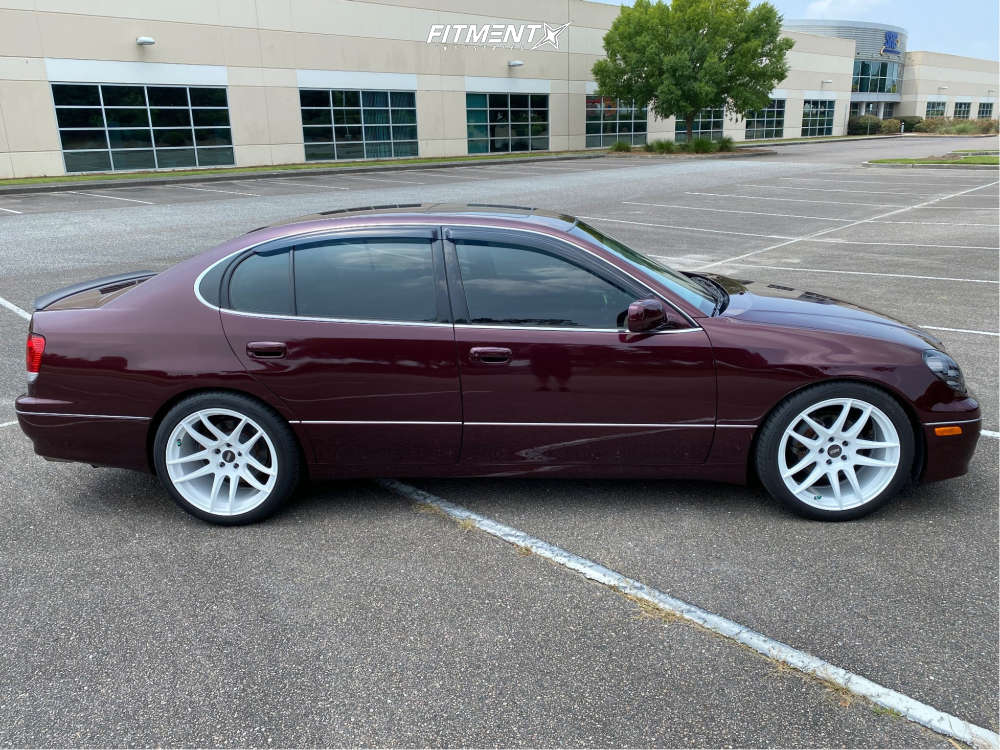 2001 Lexus GS300 Base with 19x8.5 ESR Cs8 and General 245x40 on ...
