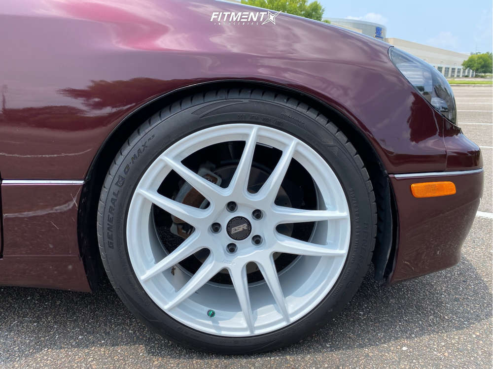 2001 Lexus GS300 Base with 19x8.5 ESR Cs8 and General 245x40 on ...