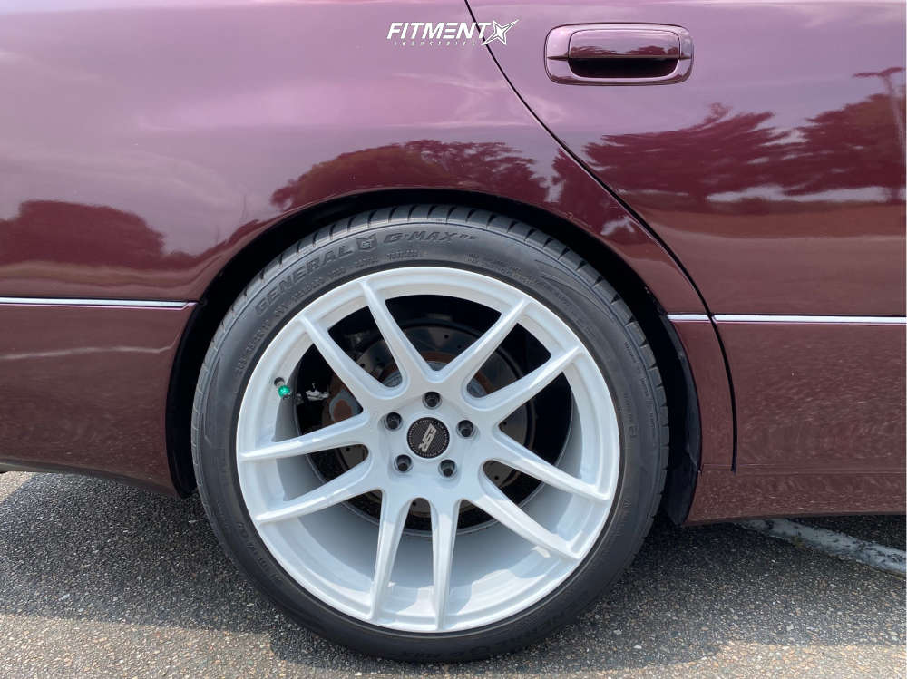 2001 Lexus GS300 Base with 19x8.5 ESR Cs8 and General 245x40 on ...