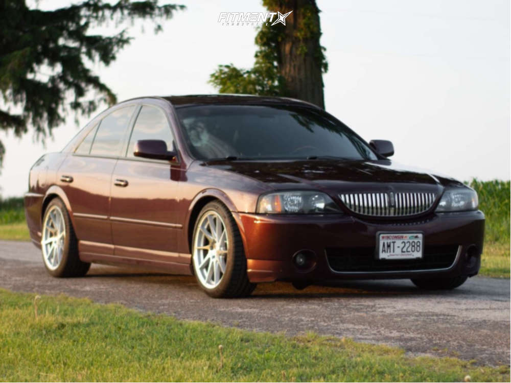 2006 Lincoln LS Sport with 18x8.5 Aodhan Ah09 and Michelin 235x40 on ...