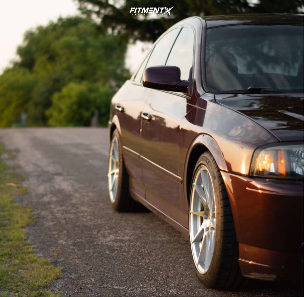 2006 Lincoln LS Sport with 18x8.5 Aodhan Ah09 and Michelin 235x40 on ...