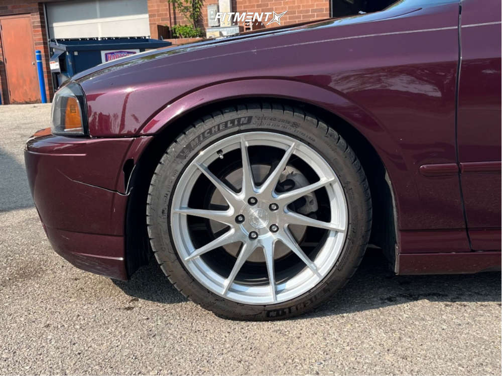 2006 Lincoln LS Sport with 18x8.5 Aodhan Ah09 and Michelin 235x40 on ...