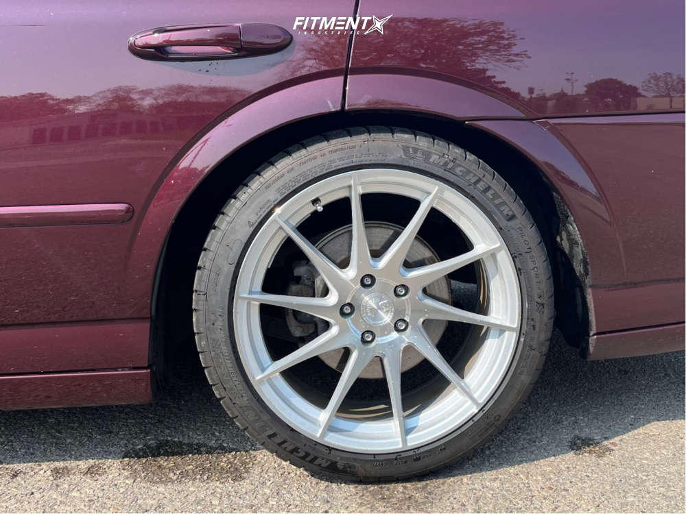 2006 Lincoln LS Sport with 18x8.5 Aodhan Ah09 and Michelin 235x40 on ...