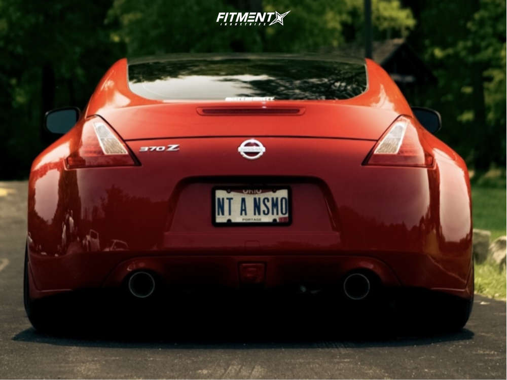 2011 Nissan 370Z Base with 19x9.5 Aodhan Ds07 and Hankook 245x45 on ...