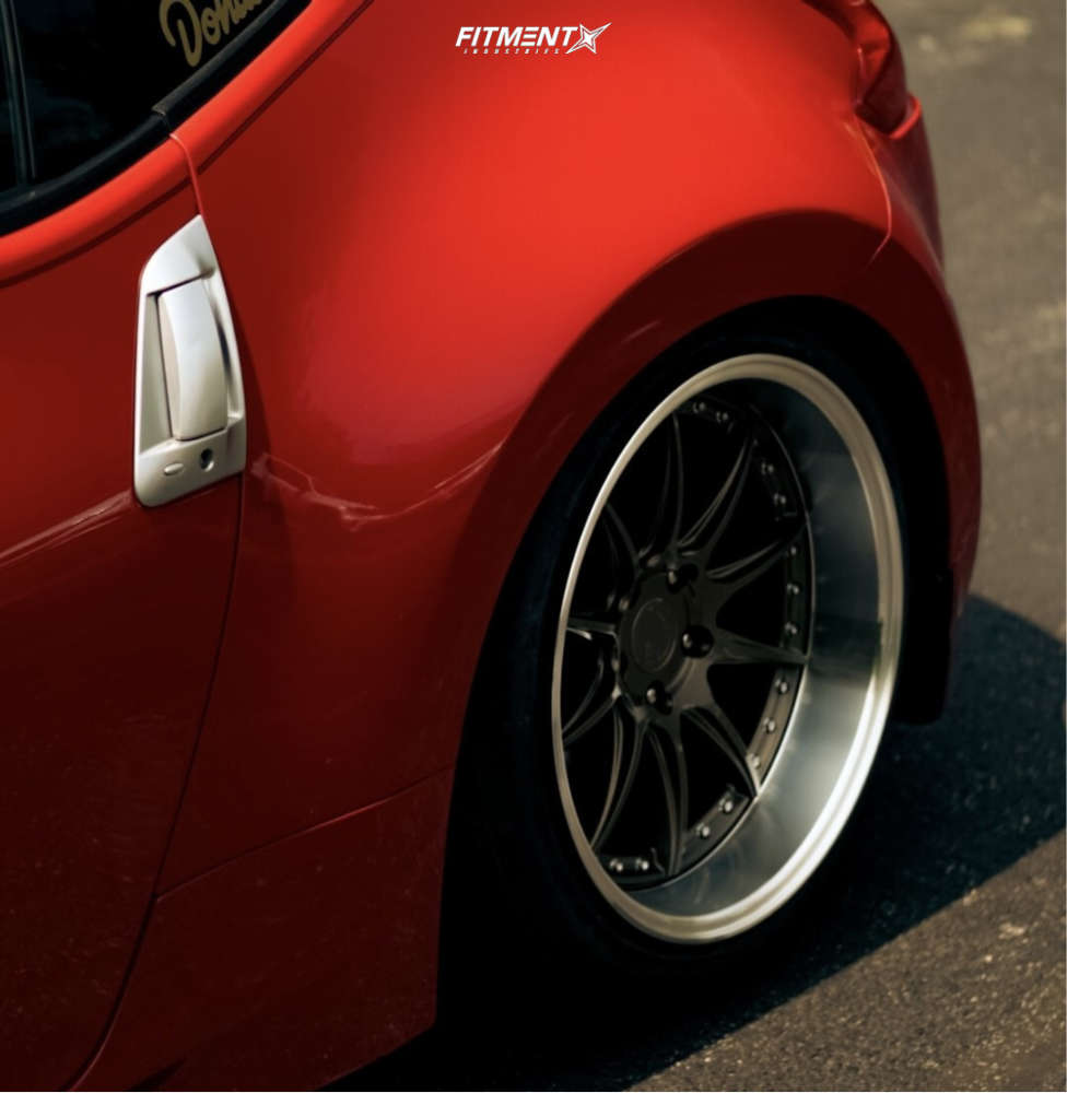 2011 Nissan 370Z Base with 19x9.5 Aodhan Ds07 and Hankook 245x45 on ...