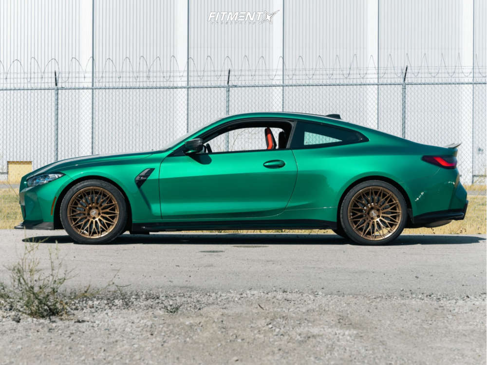 2023 BMW M4 Competition xDrive with 19x9.5 Forgelite SV05 and Pirelli ...