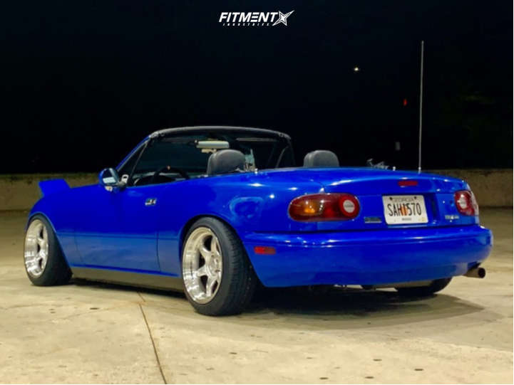 1990 Mazda Miata Base with 15x8 Kansei Tandem and Toyo Tires 195x45 on ...
