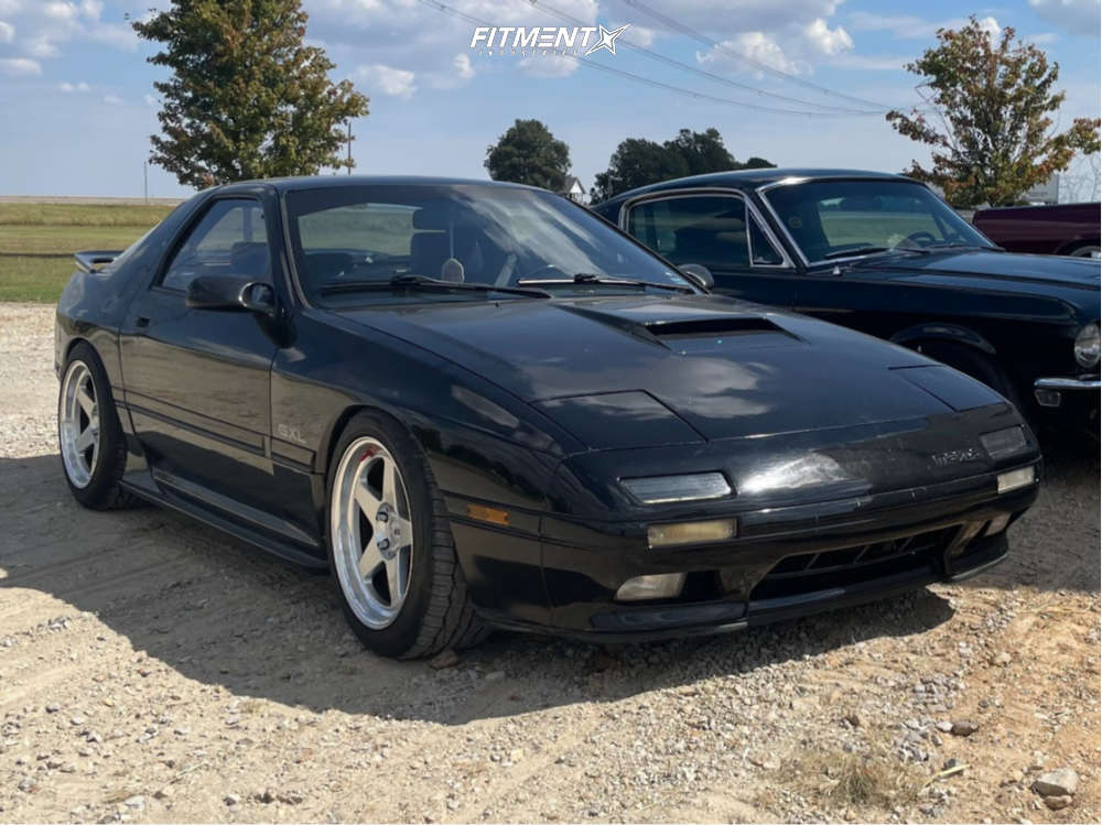 1990 Mazda RX-7 GXL with 17x9 Kansei Knp and Toyo Tires 225x40 on ...
