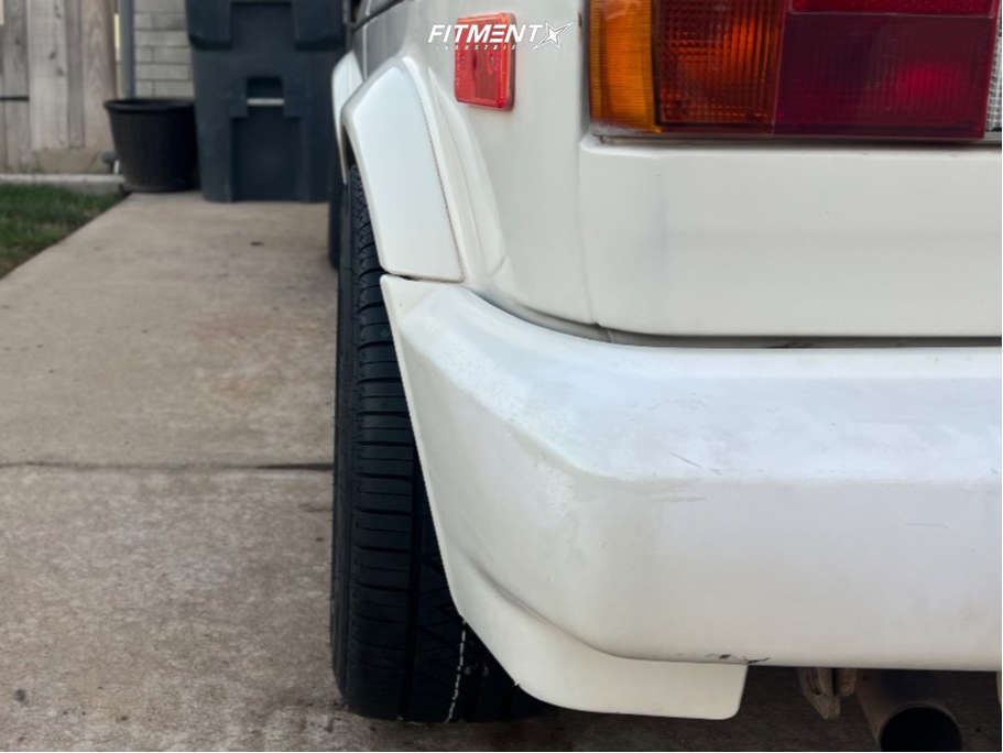 1991 Volkswagen Cabriolet Carat with 15x7 ESM Esm-002r and Falken 195x50 on Coilovers | 2785927 ...