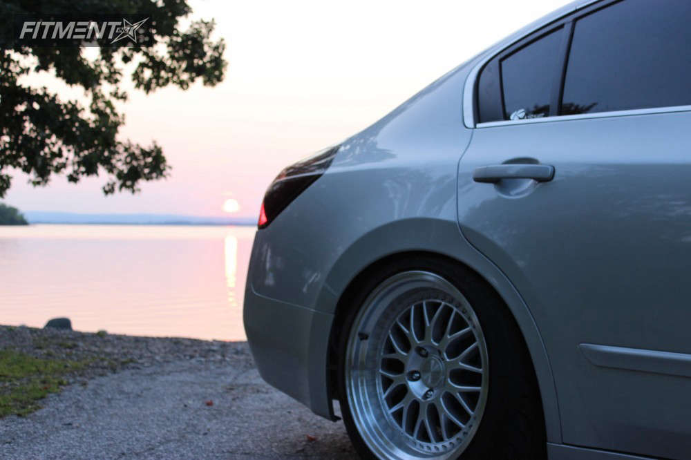 2012 Nissan Altima SR with 18x9.5 ESR Sr01 and Federal 225x45 on ...