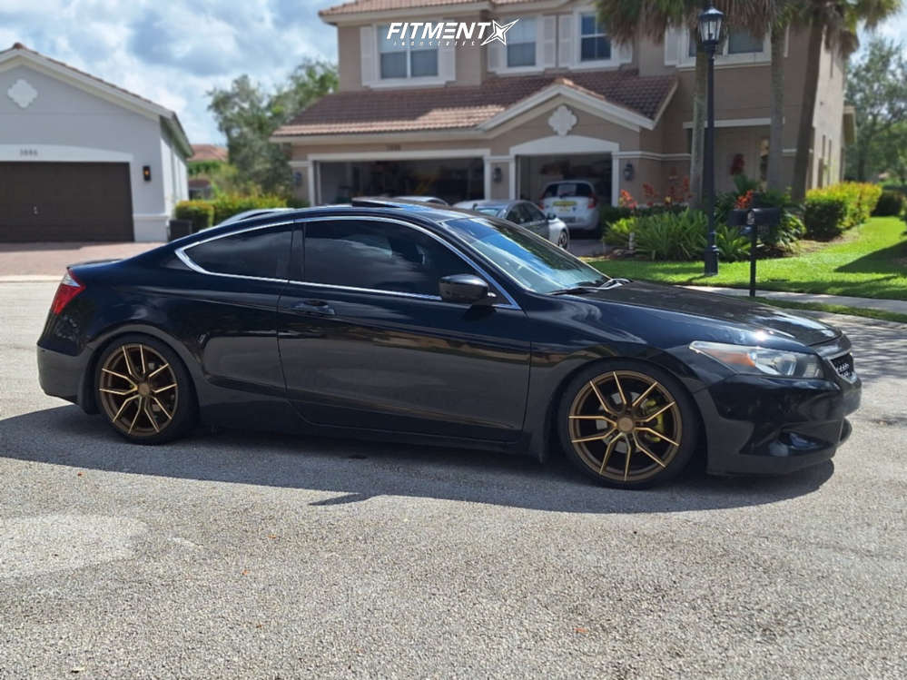 2009 Honda Accord EX with 19x8.5 XXR 559 and Lexani 235x35 on Coilovers ...