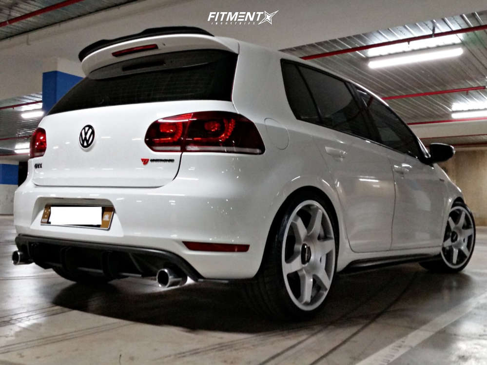 2010 Volkswagen GTI Base with 19x8.5 Rotiform Six and Michelin 235x35 ...
