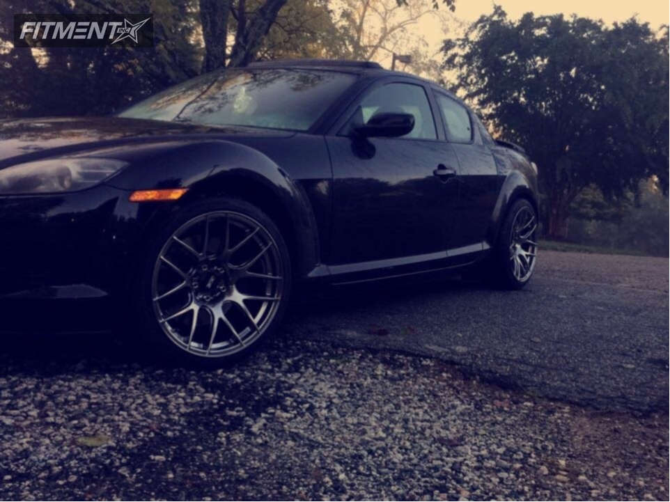 2007 Mazda RX-8 Base with 18x9.75 XXR 530 and Hankook 245x35 on Stock ...