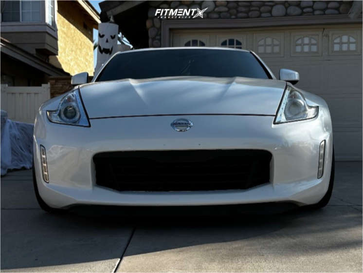 2014 Nissan 370Z Base with 19x9.5 Aodhan Ah02 and Yokohama 245x40 on ...