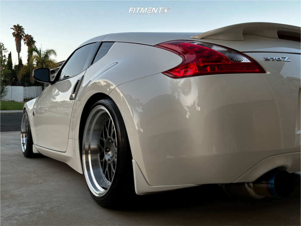 2014 Nissan 370Z Base with 19x9.5 Aodhan Ah02 and Yokohama 245x40 on ...