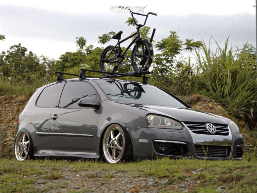 2007 Volkswagen GTI Base with 18x8.5 OZ Racing Mito and Delinte 215x40 ...
