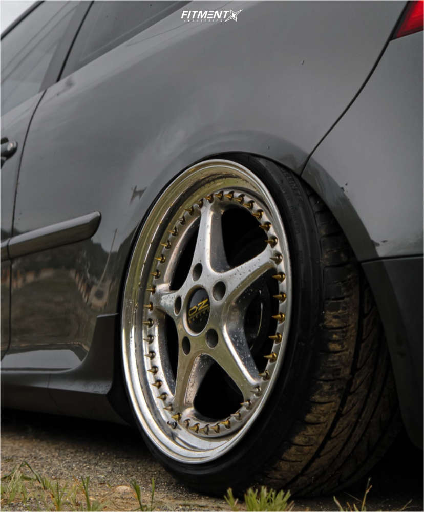 2007 Volkswagen GTI Base with 18x8.5 OZ Racing Mito and Delinte 215x40 ...