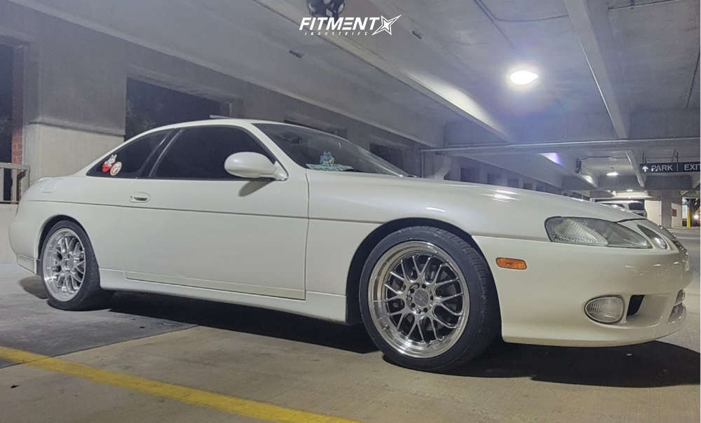 1998 Lexus SC400 Base with 18x8.5 F1R F21 and Toyo Tires 235x40 on ...