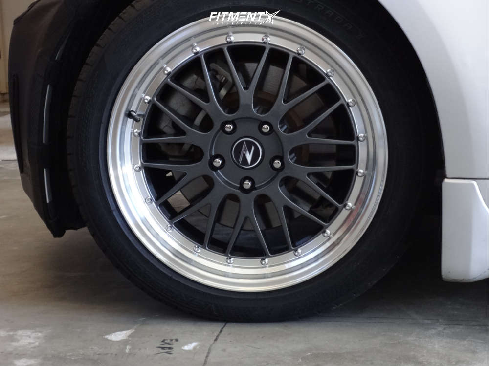 2006 Nissan 350Z Enthusiast with 18x8 Vors Vr8 and Vercelli 235x45 on ...