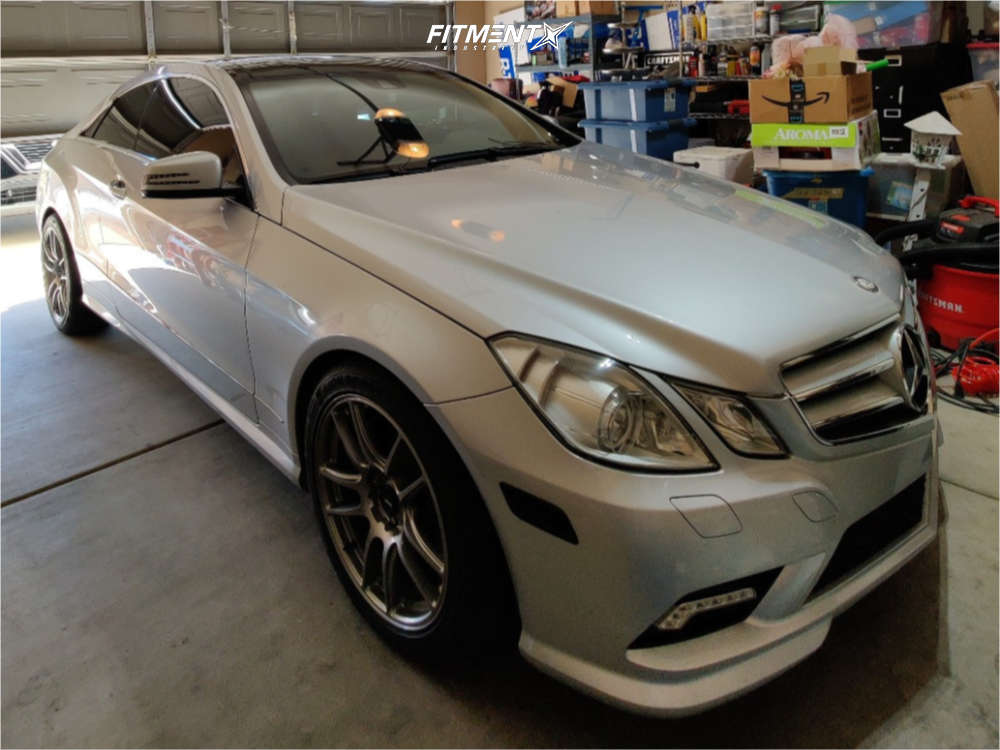 2011 Mercedes-Benz E550 Base with 18x8.5 Konig Heliogram and Leao ...