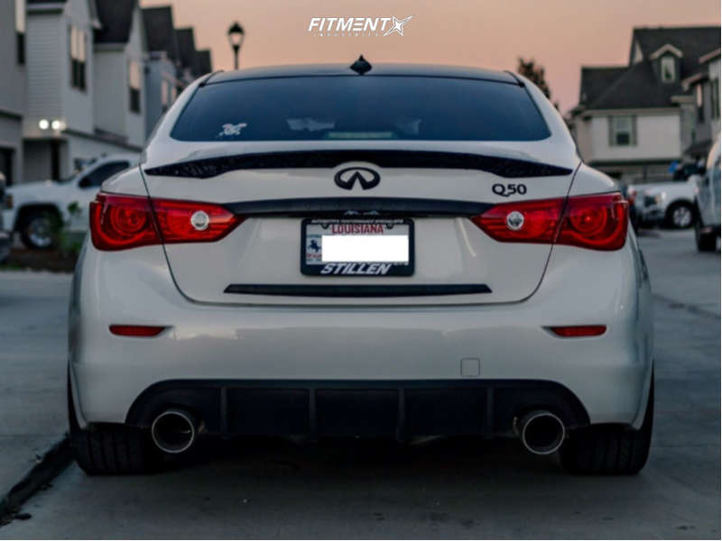 2015 INFINITI Q50 Base with 19x9.5 Konig Dekagram and Lexani 245x40 on ...