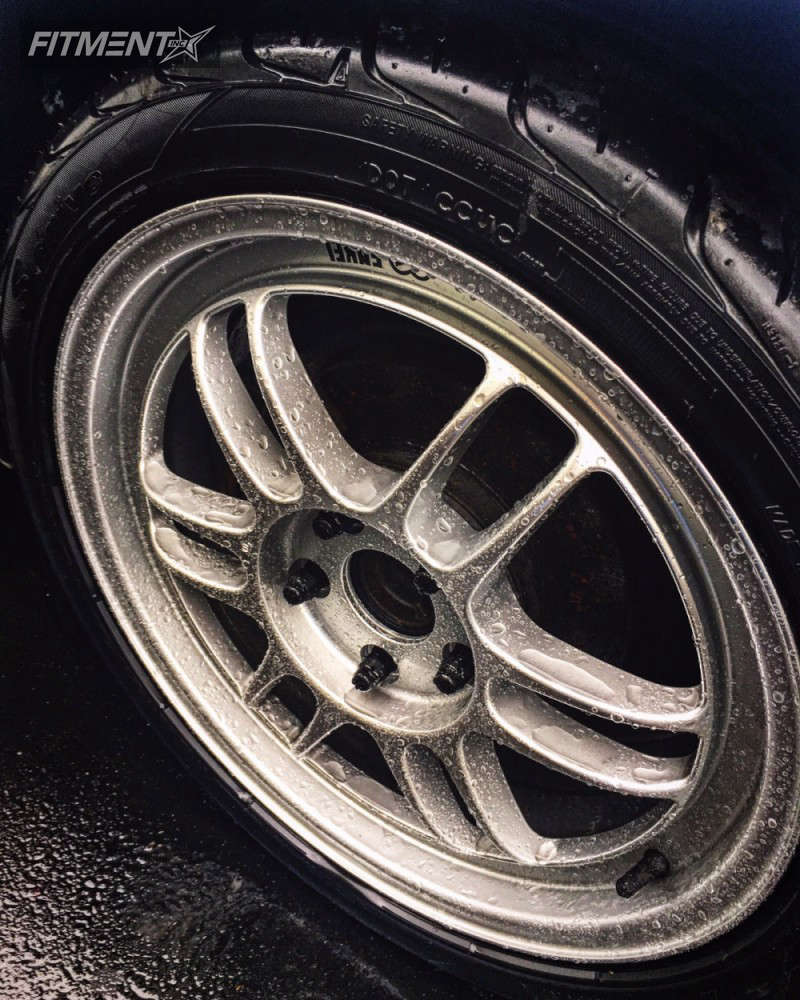 1991 Toyota MR2 Turbo with 17x7 Enkei RPF1 and Yokohama 215x40 on Stock ...