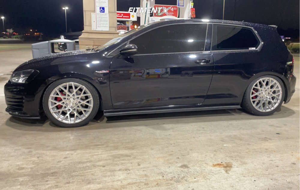 2017 Volkswagen GTI S with 18x8.5 Rotiform Blq and Toyo Tires 235x40 on ...