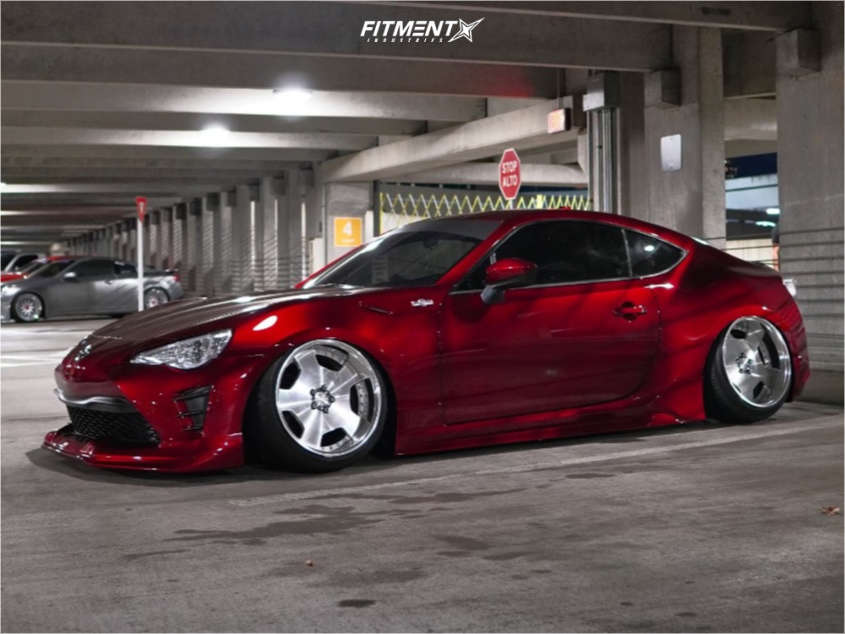 2013 Scion FR-S Base with 18x10 Work Lanvec Ld1 and Nankang 215x40 on ...