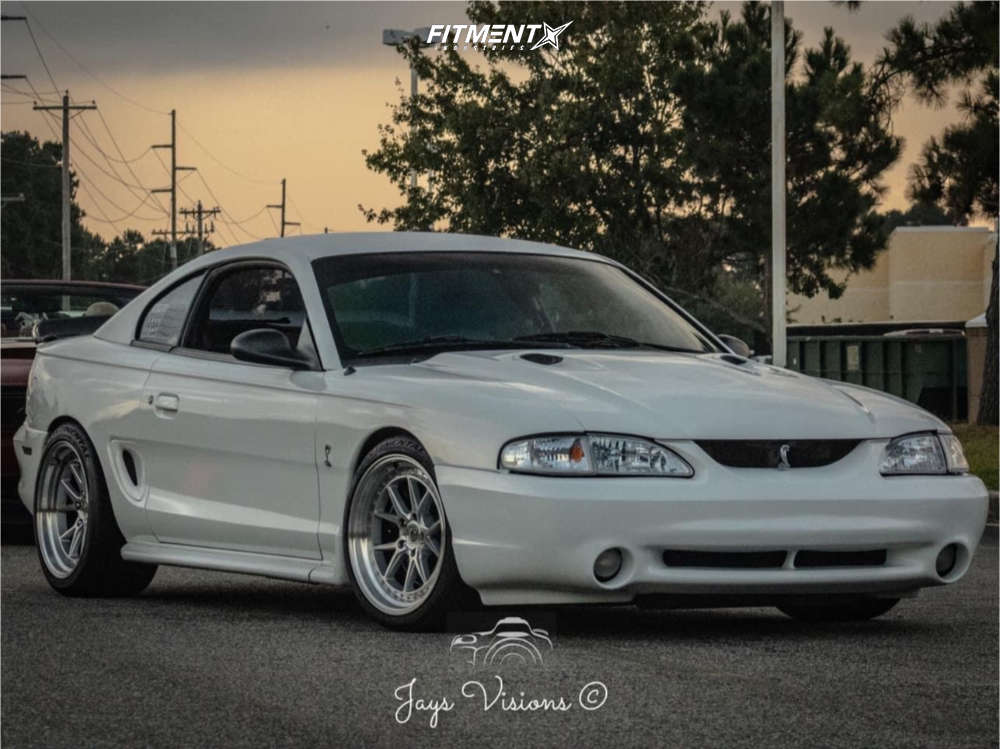 1997 Ford Mustang SVT Cobra with 18x9.5 Aodhan Ds08 and Continental ...