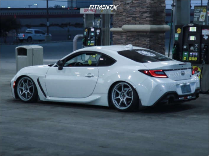 2023 Toyota GR86 Base with 18x8 Enkei Ts-7 and Lionhart 215x35 on Coilovers | 2794323 | Fitment ...