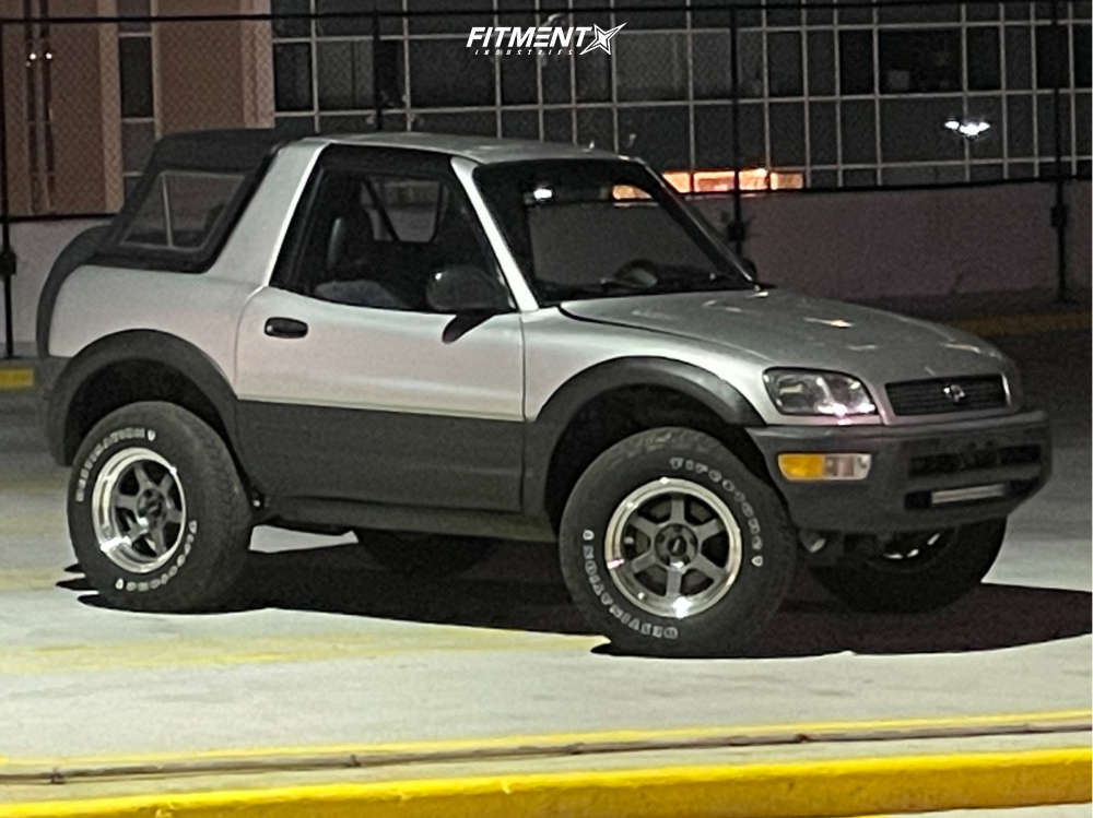 1998 Toyota RAV4 Base with 16x8 Volk TE37V and Firestone 235x75 on ...