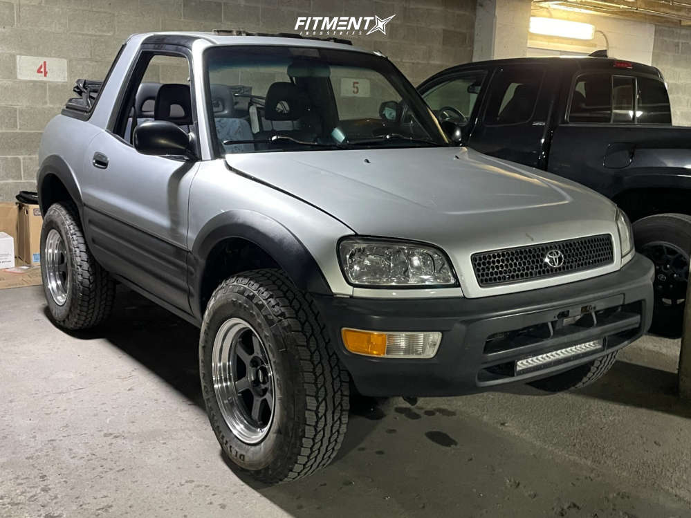 1998 Toyota RAV4 Base with 16x8 Volk TE37V and Firestone 235x75 on ...