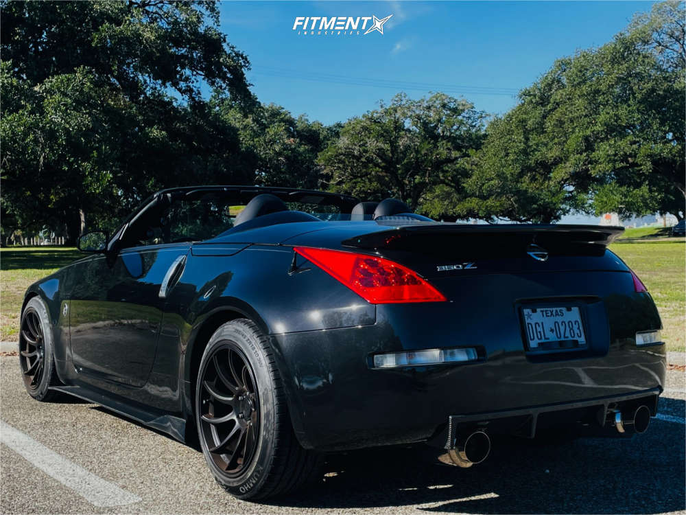 2007 Nissan 350Z Grand Touring with 18x9.5 Anovia Night and Kumho ...