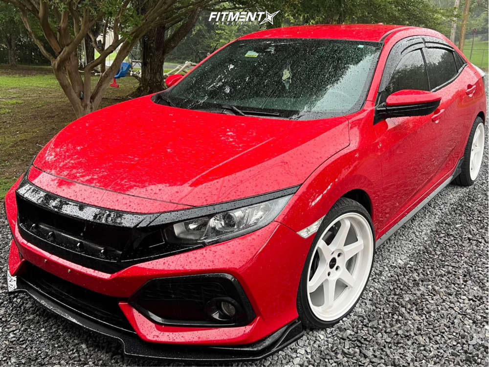 2019 Honda Civic Sport with 19x9.5 Vors Tr37 and Arroyo 235x35 on Stock ...
