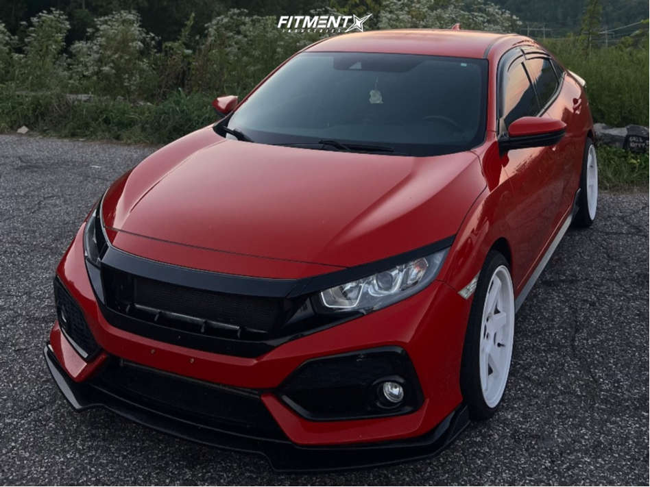 2019 Honda Civic Sport with 19x9.5 Vors Tr37 and Arroyo 235x35 on Stock ...