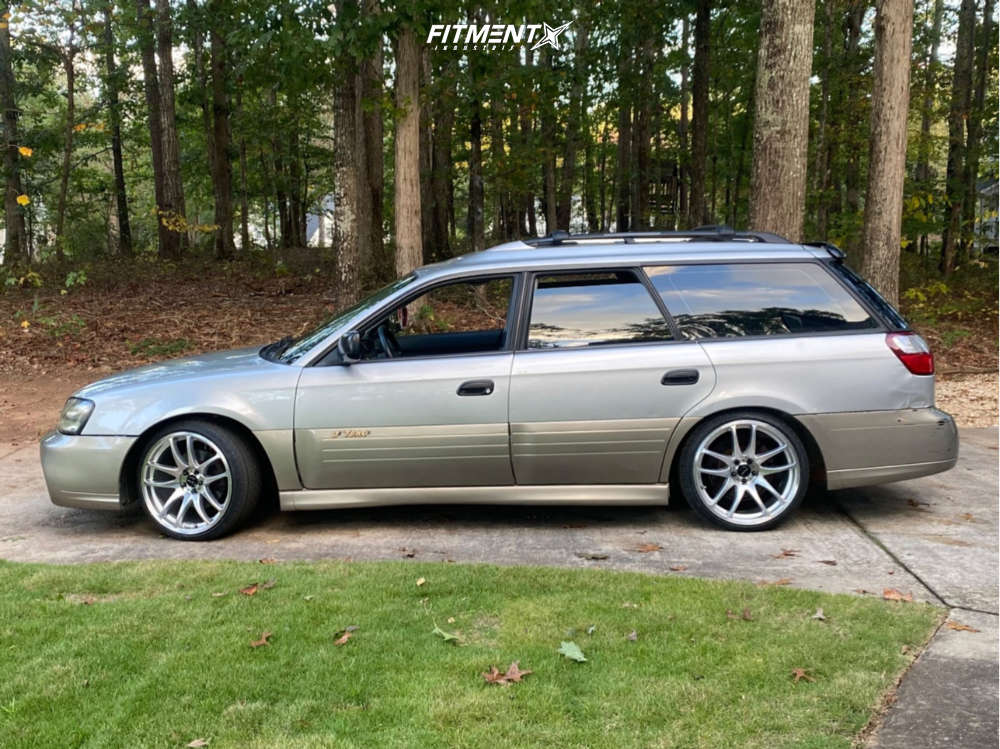 2003 Subaru Outback Limited with 18x8.5 Vors Tr4 and Vercelli 215x35 on ...