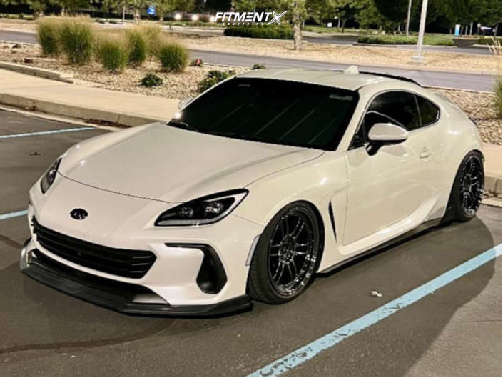 2023 Subaru BRZ Limited with 18x9.5 Enkei RPF1 and Lexani 225x40 on Coilovers | 2799436 ...