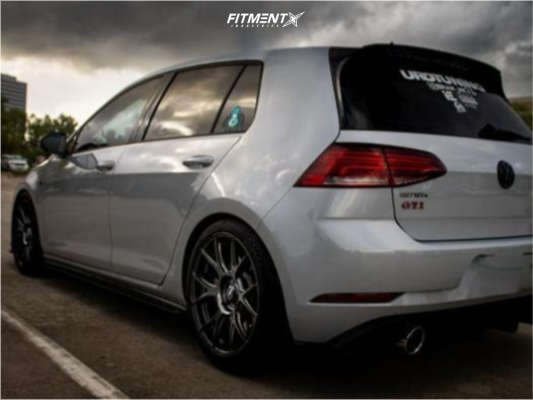 2021 Volkswagen GTI SE with 18x8.5 Konig Ampliform and Continental ...