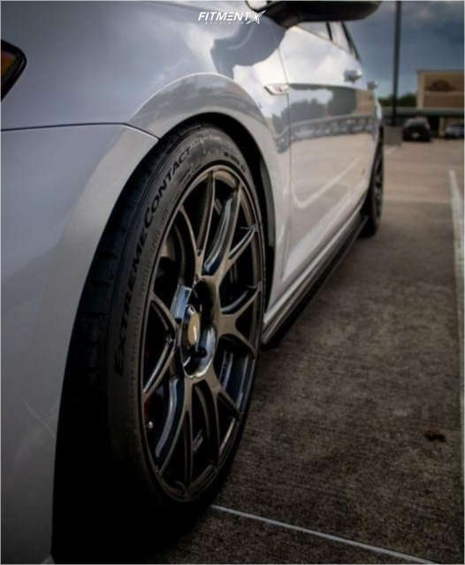 2021 Volkswagen GTI SE with 18x8.5 Konig Ampliform and Continental ...