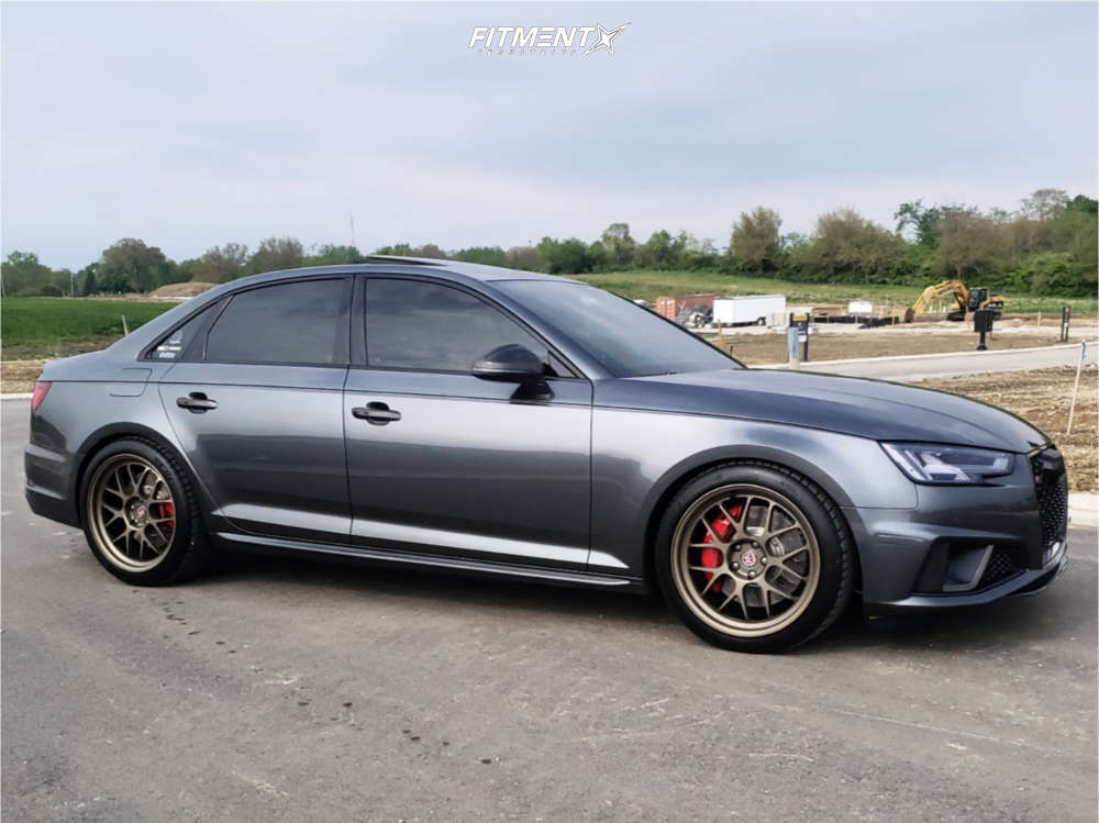 2019 Audi S4 Premium Plus with 19x9.5 BC Forged TD02 and Michelin ...